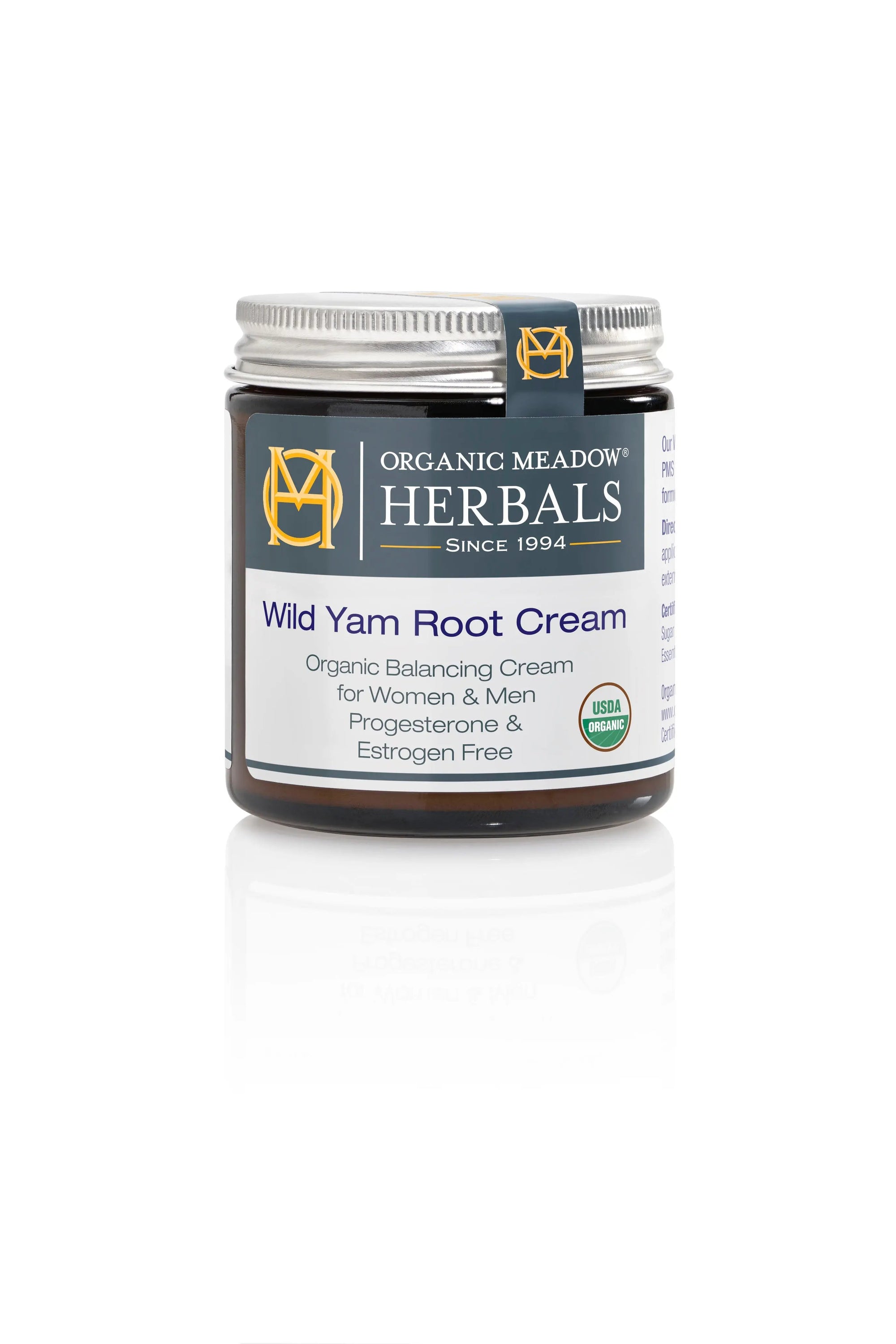 Wild Yam Root Cream for Hormonal Balance – Organic Meadow Herbals